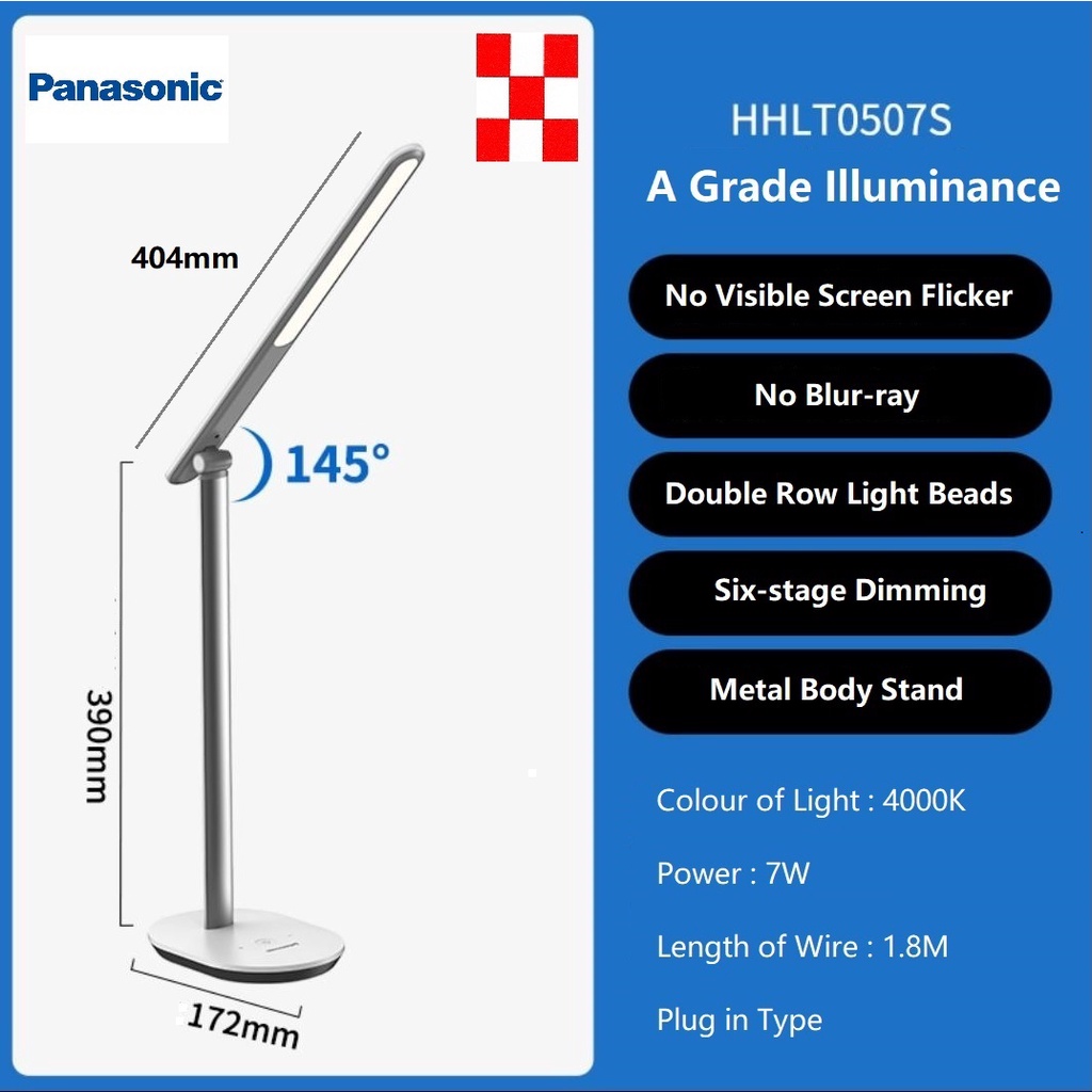 (With Bubble Wrap) (Genuine) Panasonic 7W Plug in Type LED Table Lamp ...