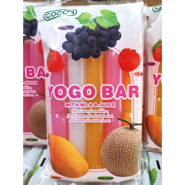 Yoko BAR Fruit Flavored Pudding Snack YOGO Cocon | Shopee Malaysia