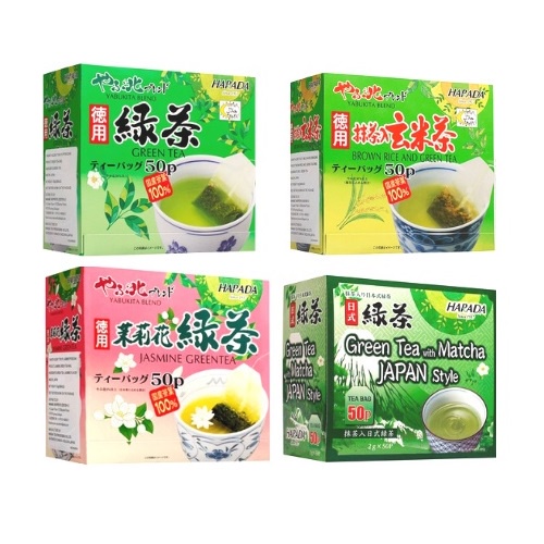 Harada Yabukita Blend (2g x 50pcs) - Green Tea | Brown Rice Tea ...