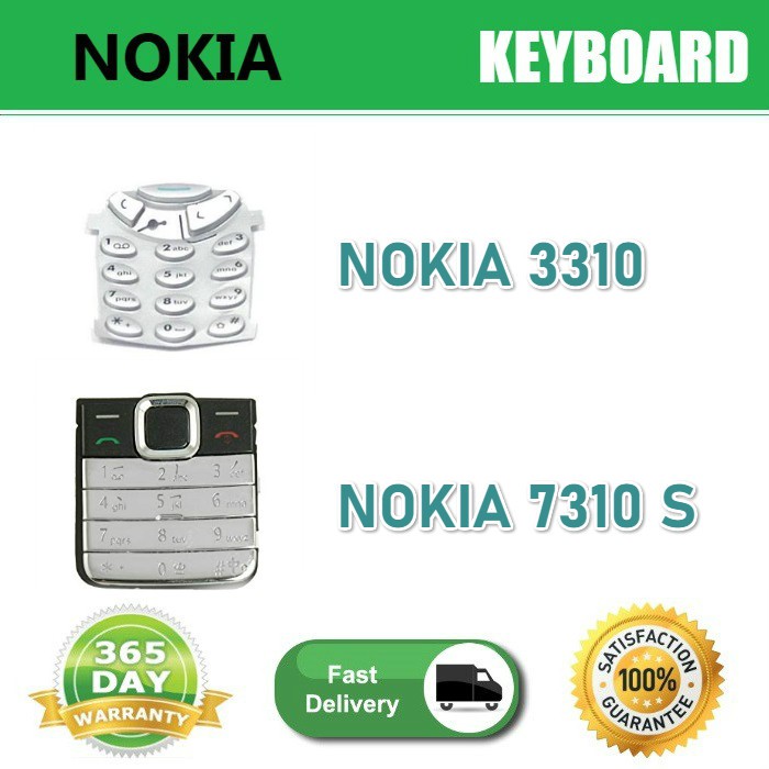 100% ORIGINAL NOKIA 3310 7310 S KEYBOARD | Shopee Malaysia