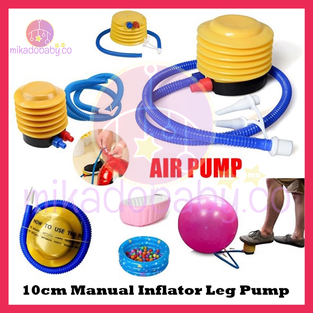 🔥Mikadobaby J Manual Inflator Leg Pump Inflatable Manual Hand Pump ...