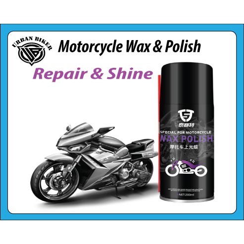 Motorcycle Wax Polish-200ml | Shopee Malaysia