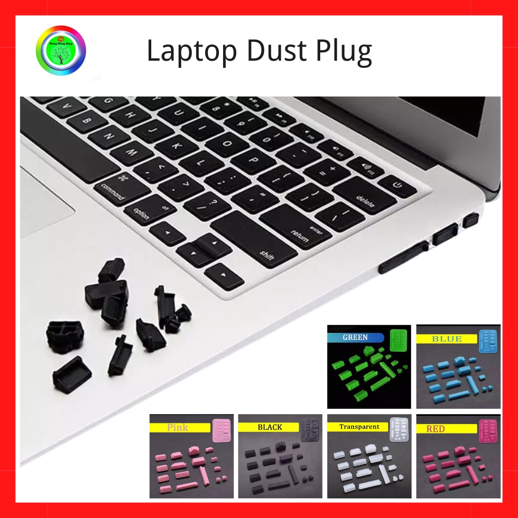 Laptop Dust Plug (16 Pcs Set)USB Interface/Port/Universal. | Shopee ...