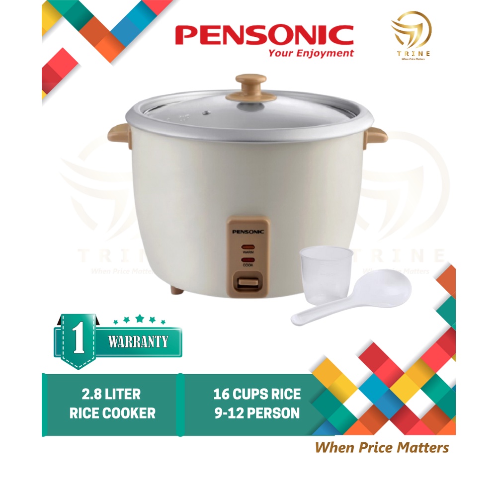 Pensonic 2.8Litre Rice Cooker PERIUK NASI ELEKTRIK PRC-28E PRC28E ...