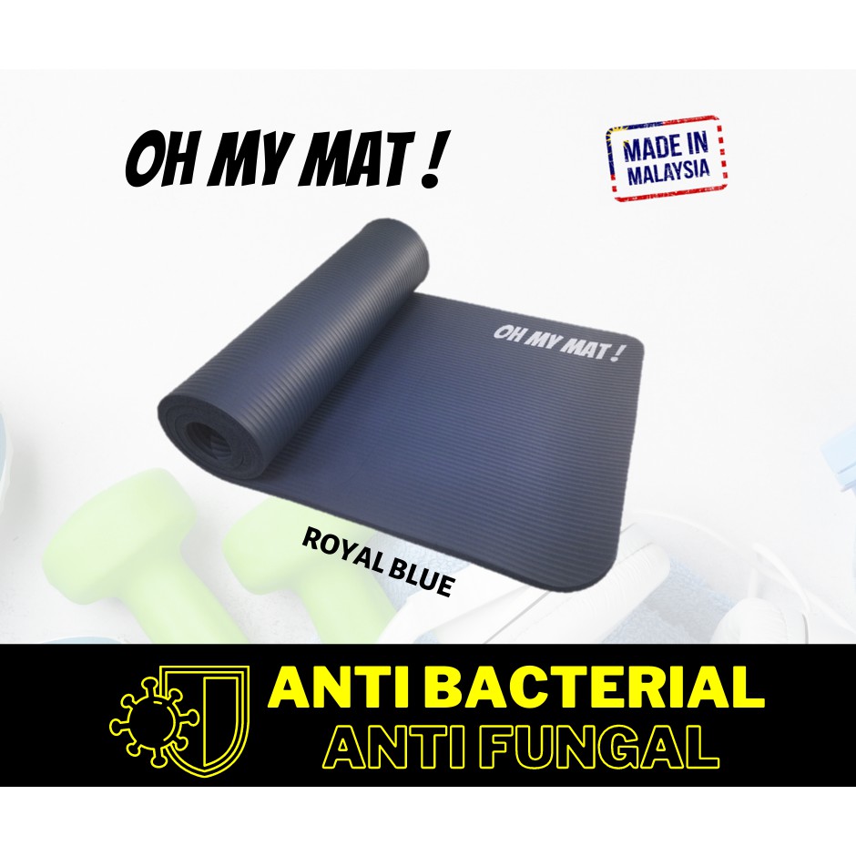 OH MY MAT ! NBR fitness/yoga mat (Size: XL - 15MM X 60CM X 185CM ...