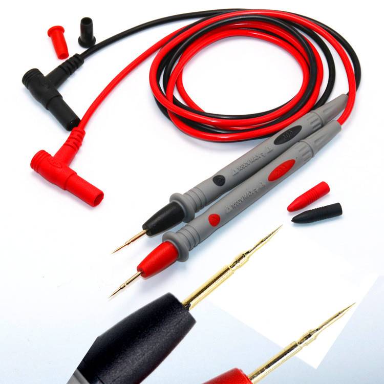 1Pair Universal Digital 1000V 10A 20A Thin Tip Needle Multimeter Multi ...
