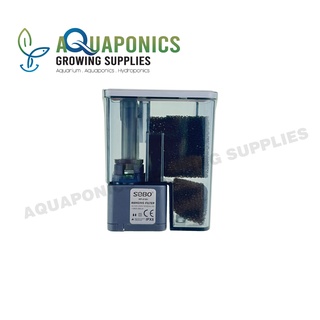 SOBO Aquarium Slim Hanging Filter Hang On Filter Wall Mount Filter WP ...