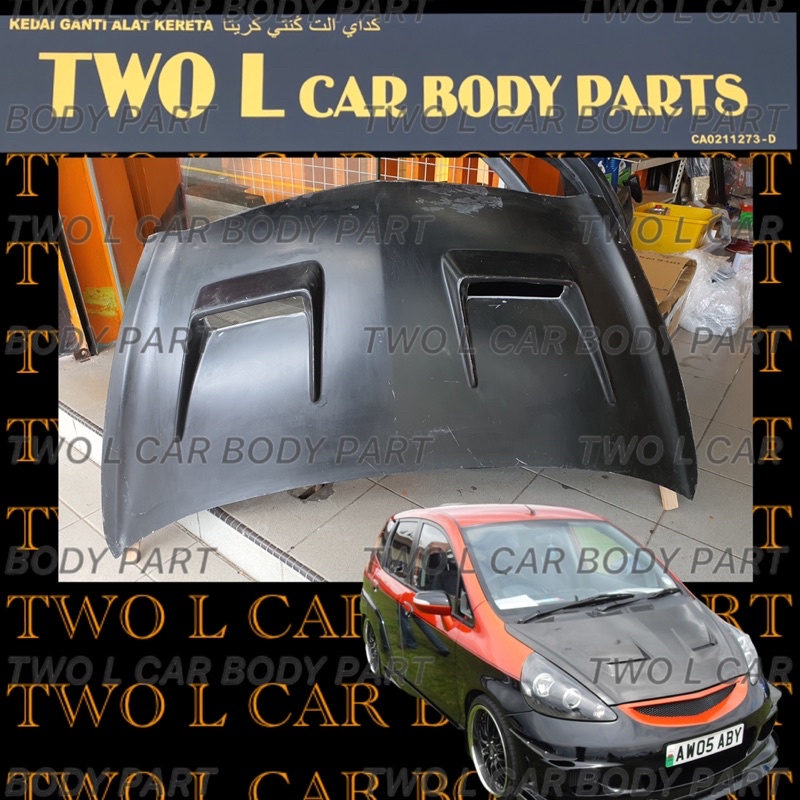 HONDA JAZZ GD JS RACING BONNET | Shopee Malaysia