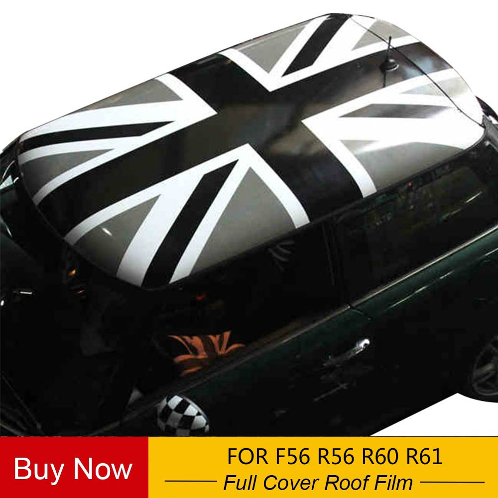 Union Jack KK Vinyl Car Full Roof Decals Sunroof Stickers Auto ...
