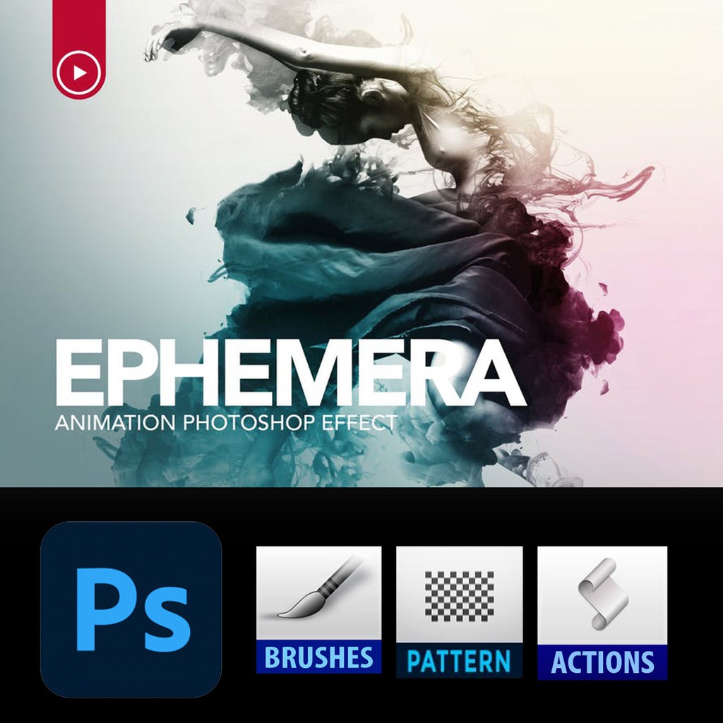 PS Effect- Ephemera Animation Ink Effect Plug-in digital download ...