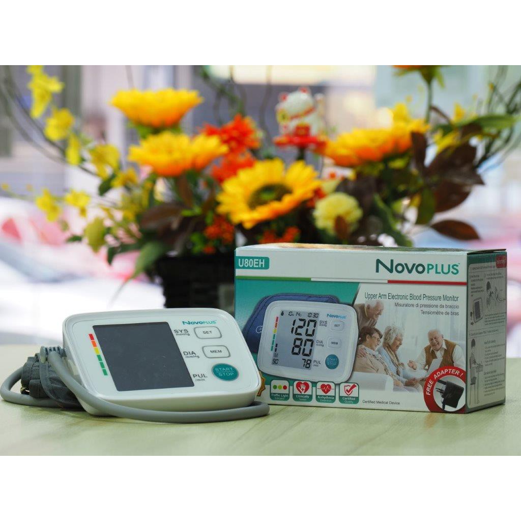 Novoplus blood pressure monitor (FREE ADAPTER) | Shopee Malaysia