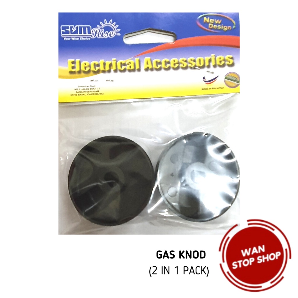 Gas Knod (2 In 1 Pack) Knob Putaran Lb Kompor Gas Nagamoto Gas Rinnai ...