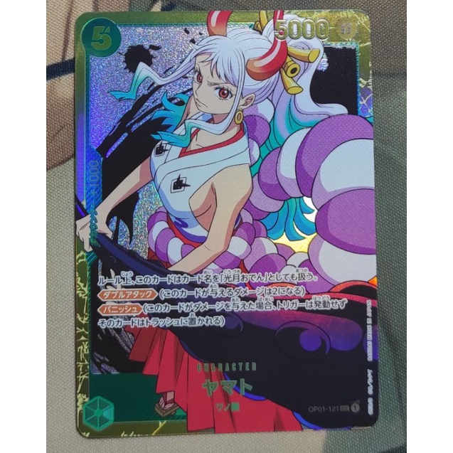 ONE PIECE ! OPCG OP01-121 Yamato SEC | Shopee Malaysia