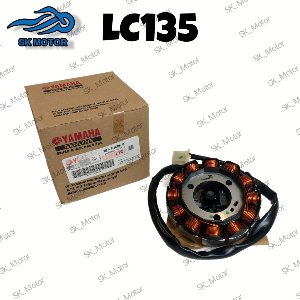 Yamaha LC135 LC 135 Old New Original Stator Assy / Fuel Coil / Magnet ...