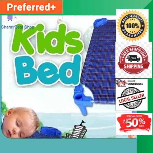🔥💯% Katil Kanak-kanak Mudah Alih (Stok Malaysia) 🔥Foldable Kids ...