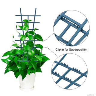 💐Climbing Trellis Garden Trellises Plant Support Vine Rack Fashion 2 Pcs Durable New DIY Plastic ...