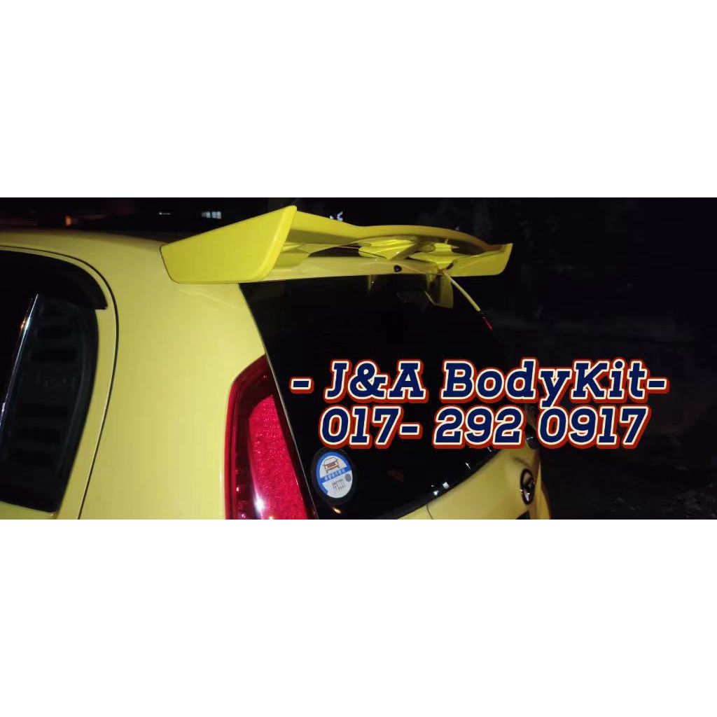 PERODUA MYVI LAGI BEST EXTREME 2011-2016 BOOT SPOILER WITH PAINT ...