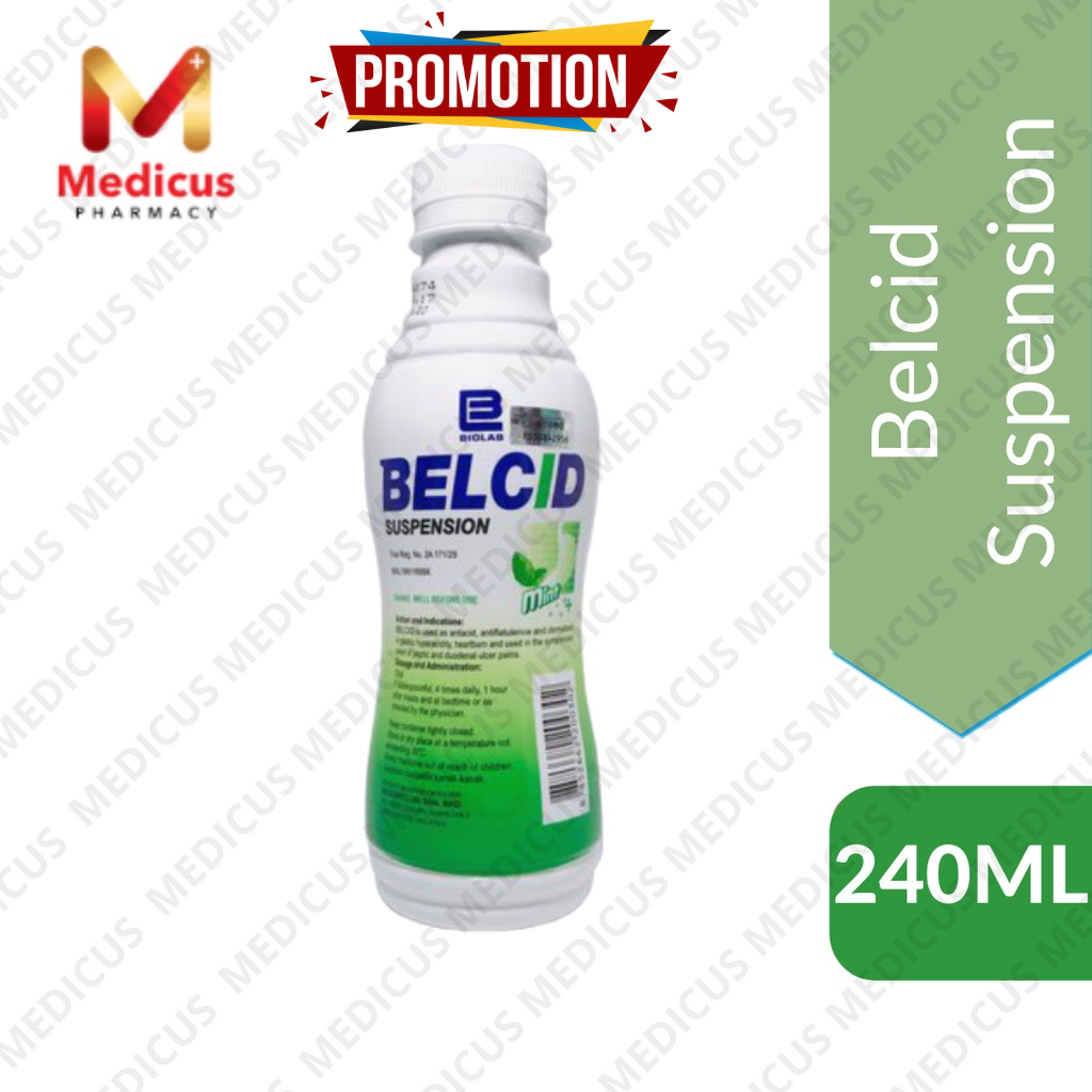 Belcid Suspension 240ml (Exp: 11/2024) | Shopee Malaysia