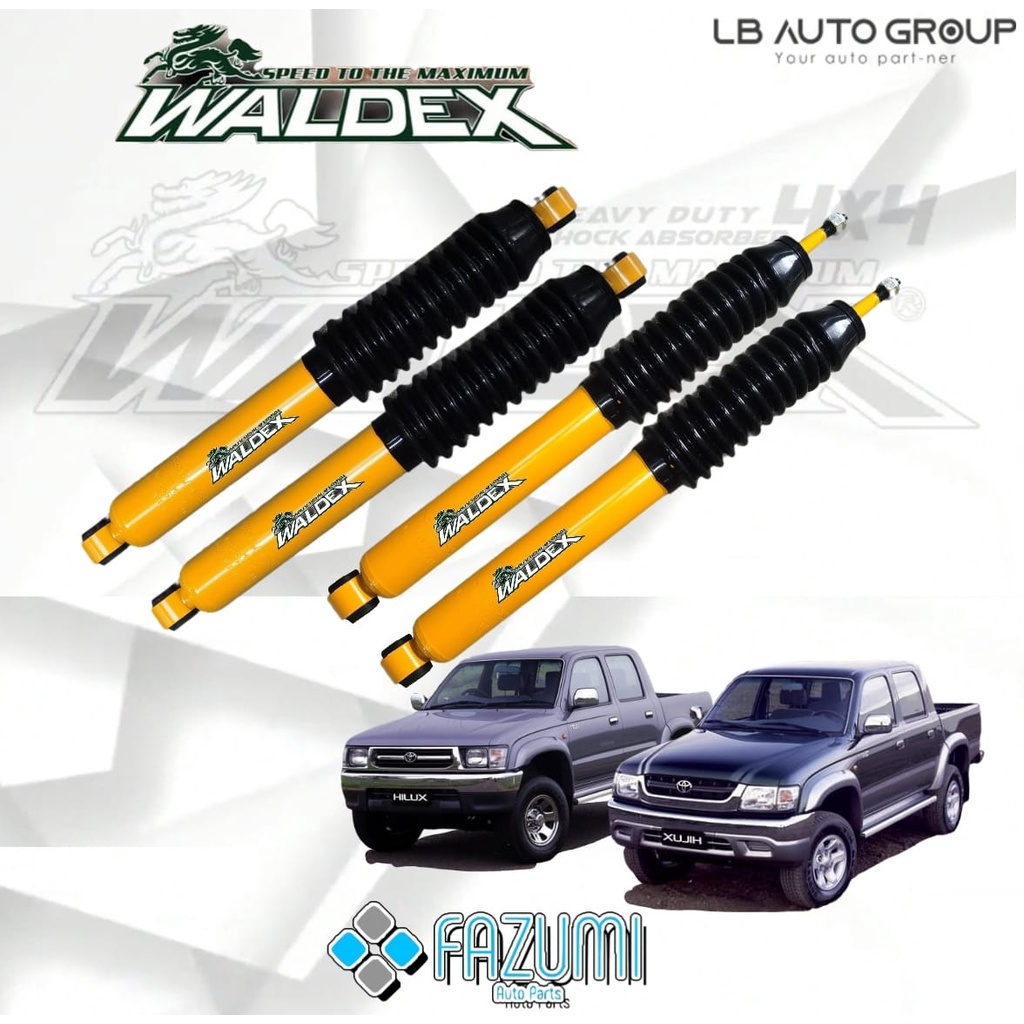 Toyota Hilux SR LN166/KDN165/KDN190 4X4 Waldex Heavy-duty Oil Absorber ...