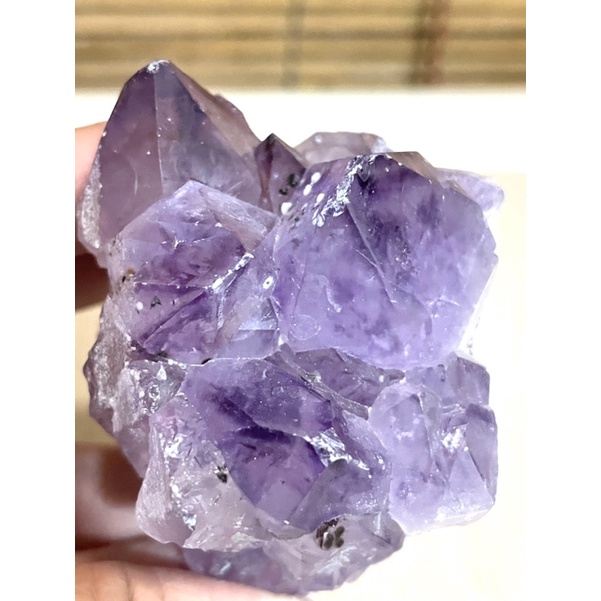 Natural Brazil Amethyst big teeth cluster 236g-400g | Shopee Malaysia