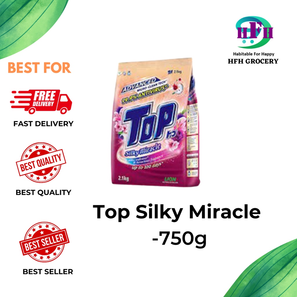 🔥 Top Merco Clean Tech/ Top Silky Miracle (750g) | Shopee Malaysia