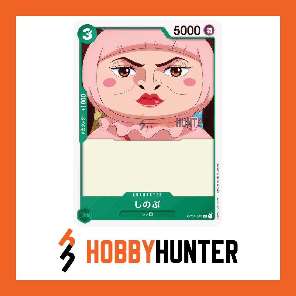 ONE PIECE CARD GAME OP01-043 Shinobu ( C ) | Shopee Malaysia