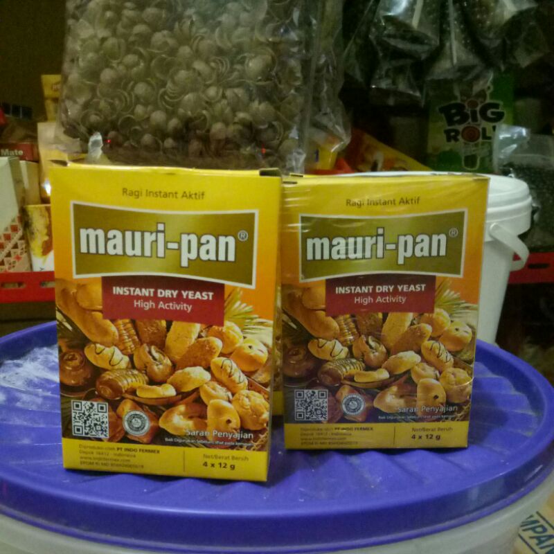 Mauri pan dry yeast 12g/pcs | Shopee Malaysia
