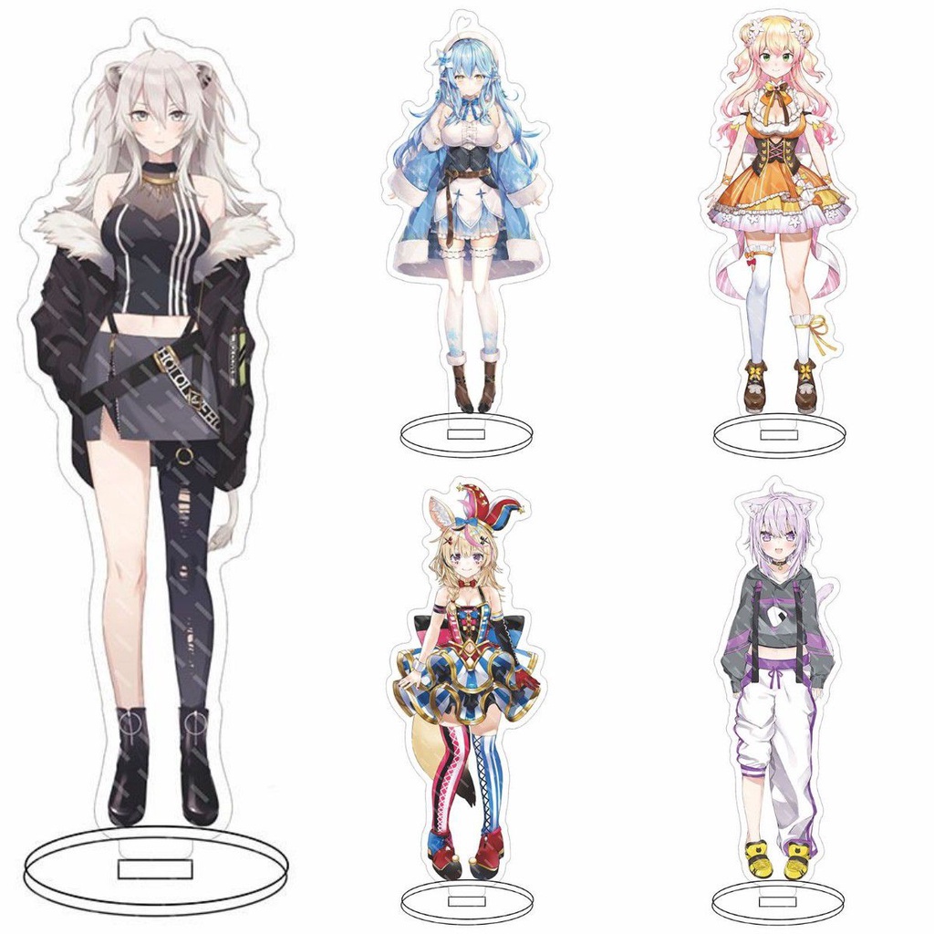 Anime Hololive Vtuber Stand Acrylic Figure Aqua Akai Usada Pekora Uruha ...