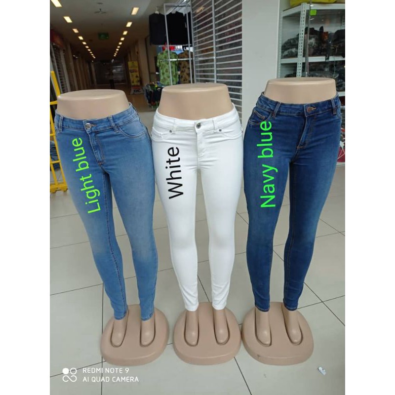 🔥🔥seluar jeans perempuan silm fit Ready stock.🔥🔥 | Shopee Malaysia