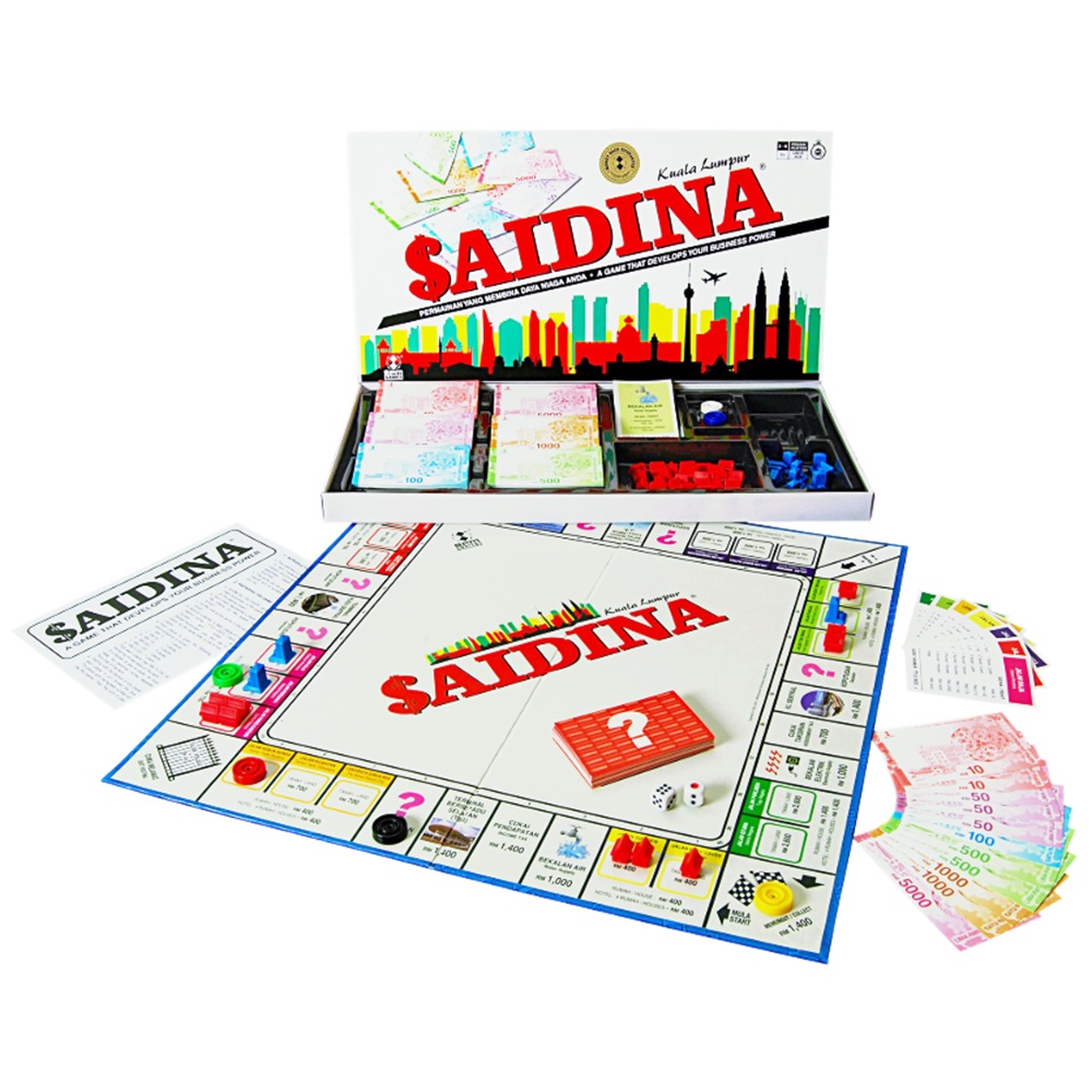 SPM Classic Boardgame Mainan Keluarga Papan Family Traditional Klasik ...