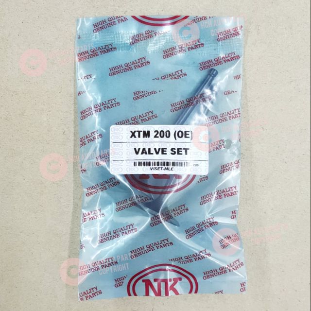 VALVE SET (EX & IN) - MLE - XTM 200/ XRAY 200/ XTMR 200 (OE) | Shopee ...