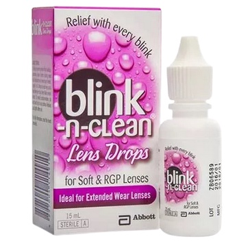 Abbott Blink Intensive Eye Drops (15ml)/Blink-N-Clean Eye Drops15ml ...