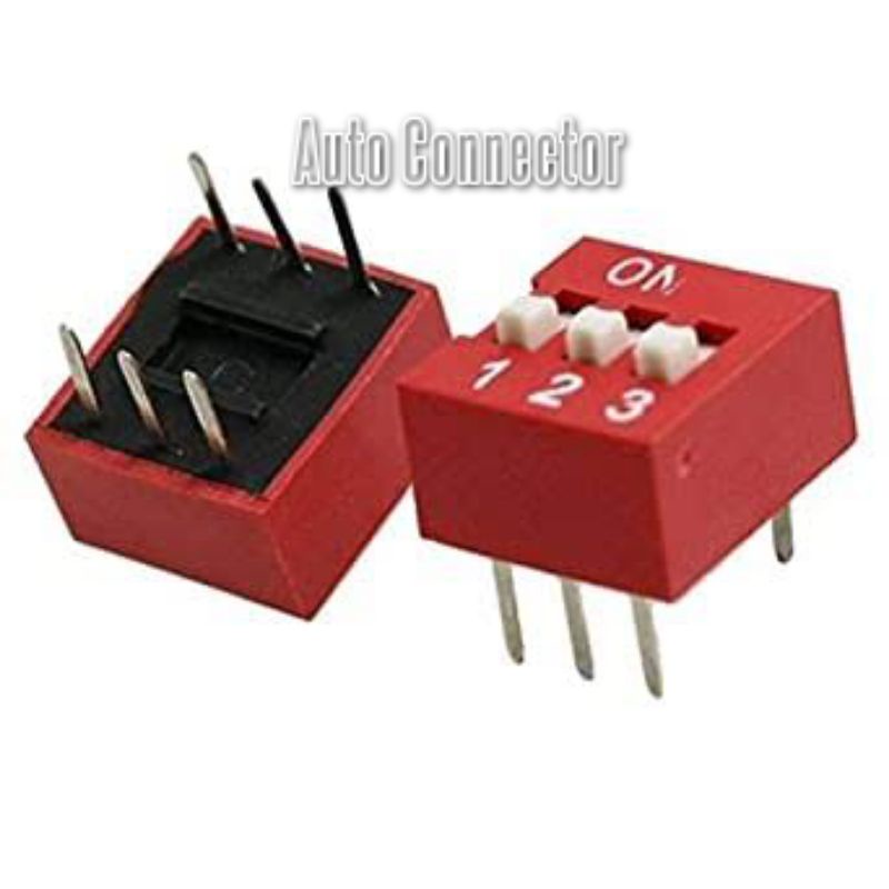 Slide Dip Switch Electronic 3 Position 3p Breadboard 3 pin | Shopee ...