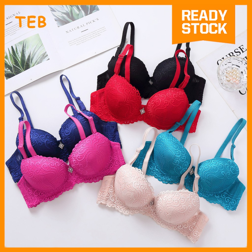 Alicia's Secret Floral Lace Underwired Bra | Bra Renda Floral Berdawai ...