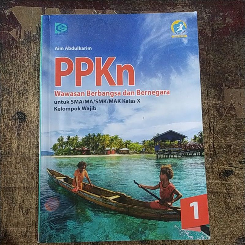 Ppkn (national and state area) book for SMA MA/SMK class 1 (original ...