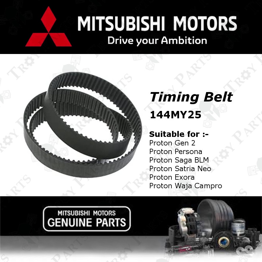 Original Mitsubishi Timing Belt for Proton Gen 2 Gen2 Persona BLM ...