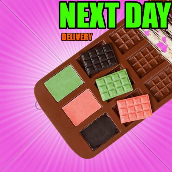 Silicone Chocolate Bar Mould Acuan Chocolate Bar Acuan coklat Bar ...