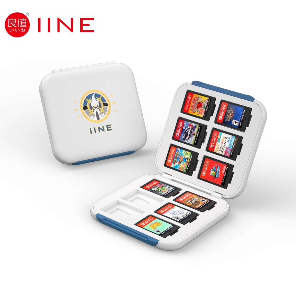 IINE Switch Cassette Box 12 Card Case Compatible Nintendo Switch/Lite ...