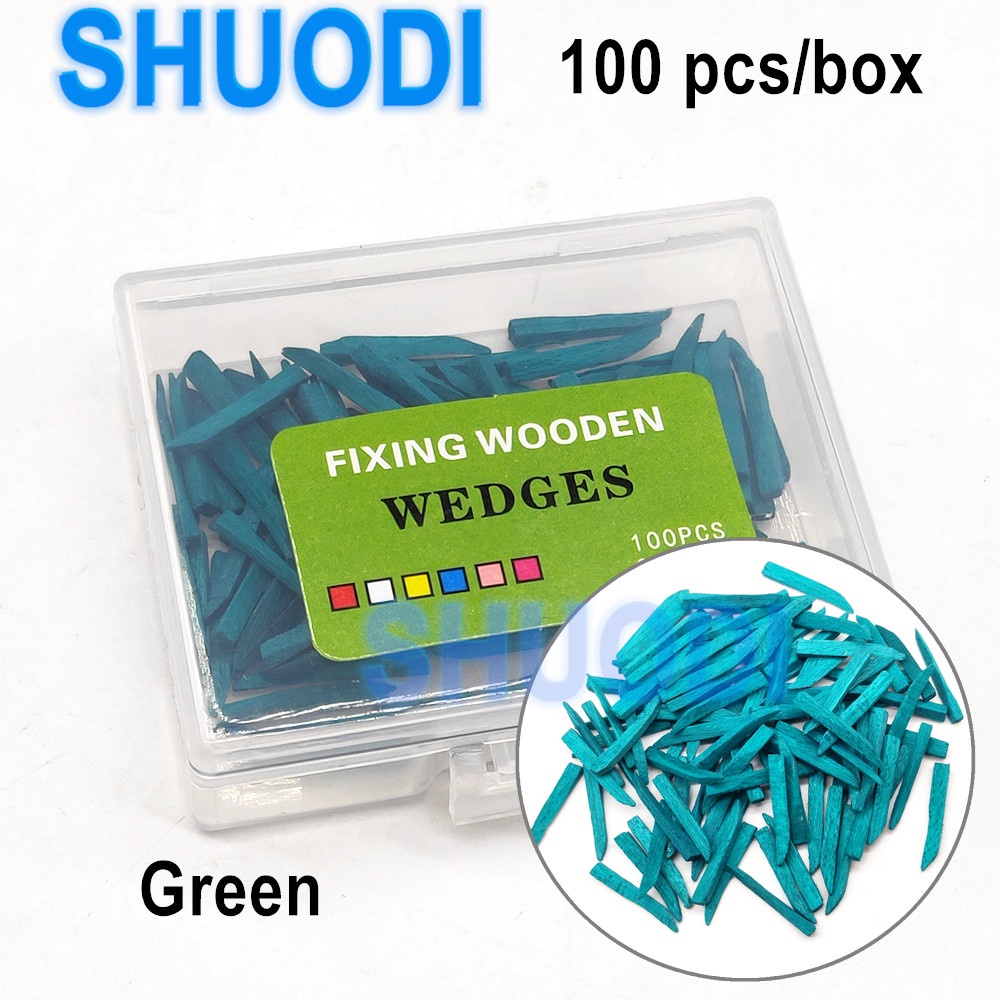 Dental Wedge Set Interdental Fixing Filling Wooden Wedge And 20 pcs ...