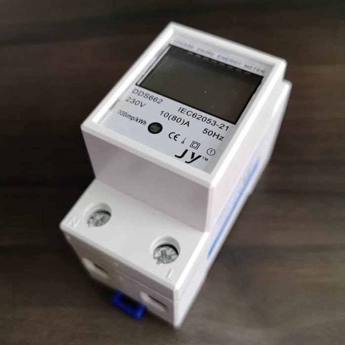 Single phase Electronic 2 Wire Energy Meter DIN Rail Type | Shopee Malaysia