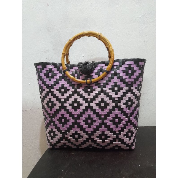 Bakul anyaman sarawak handle buluh | Shopee Malaysia