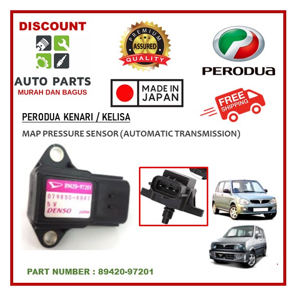 🔥 MADE IN JAPAN FREE SHIPPING 🔥 MAP PRESSURE SENSOR FOR PERODUA KENARI ...