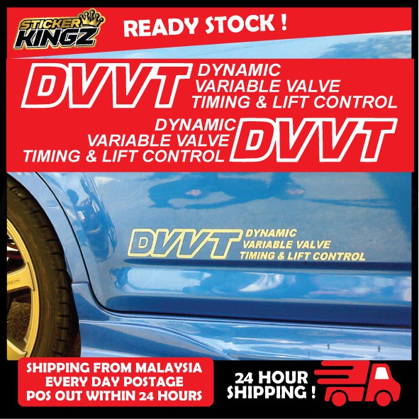 DVVT Sticker PERODUA MYVI / VIVA / AXIA / BEZZA | Shopee Malaysia