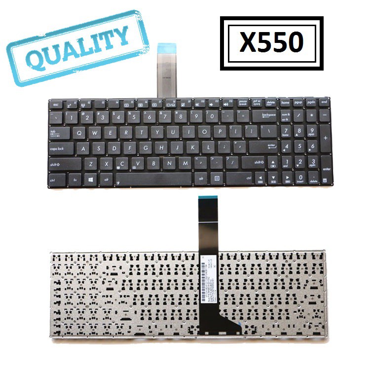 Asus A550L A550C X550 X552 A550 X750 F550 K550 S550 Laptop Keyboard ...