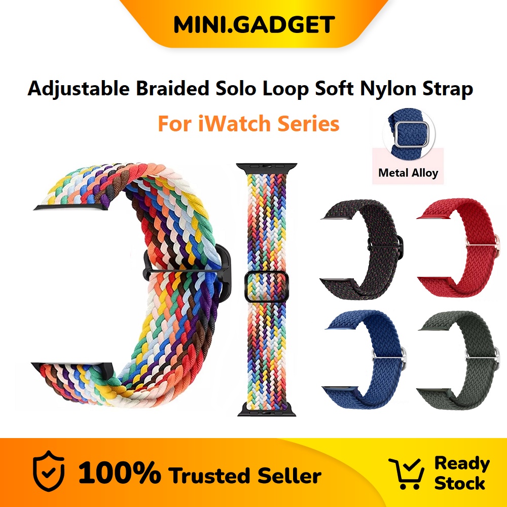 Tali Jam Nylon Berjalin Boleh Laras & Bernafas – Adjustable Braided ...