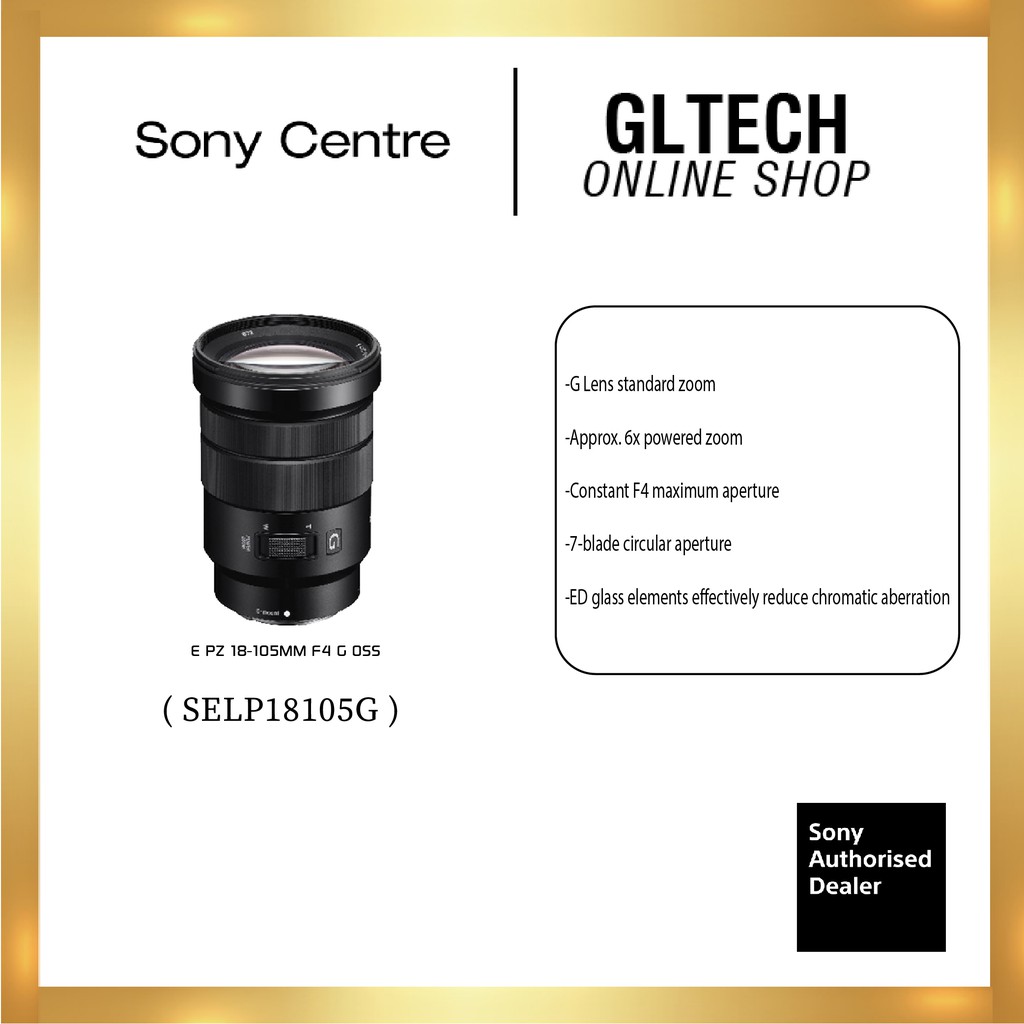 Sony [SELP18105G] E PZ 18-105mm F4 G OSS | Shopee Malaysia