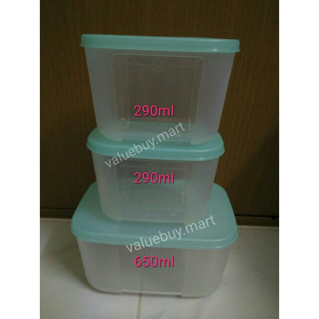 (Ready stock)Tupperware freezermate small combo (3pcs) | Shopee Malaysia
