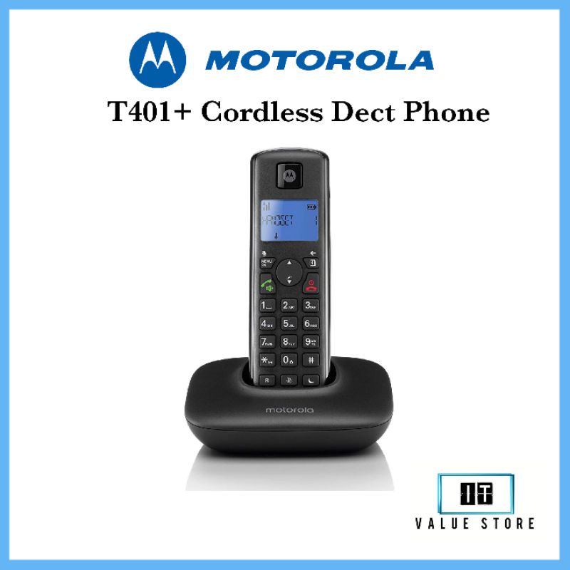 Motorola T401 Cordless DECT Telephone | Shopee Malaysia