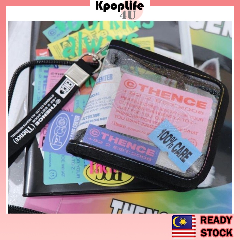 Korea Transparent Wallet with Zip Korea photocard Transparent Wallet ...