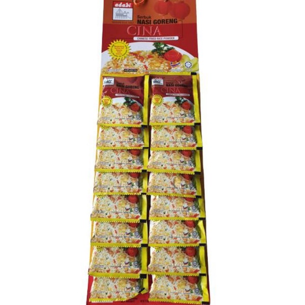 Serbuk Nasi Goreng Cina 16 peket (1papan) | Shopee Malaysia